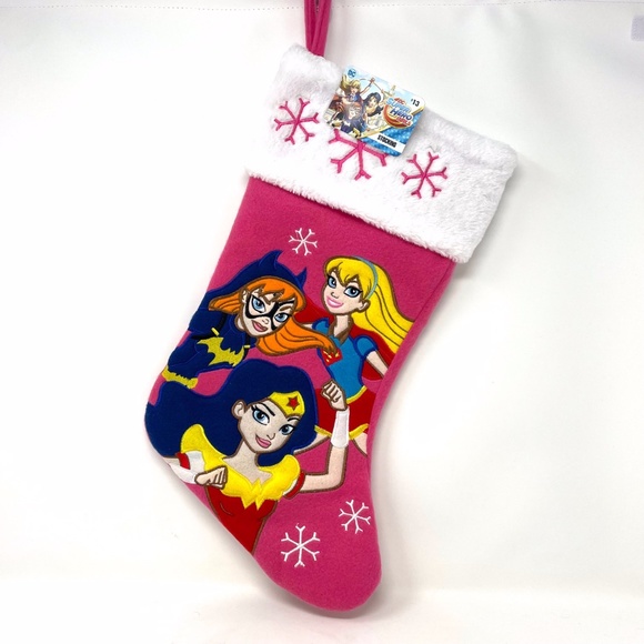DC | Holiday | Dc Super Hero Girls Christmas Stocking Supergirl Batgirl ...